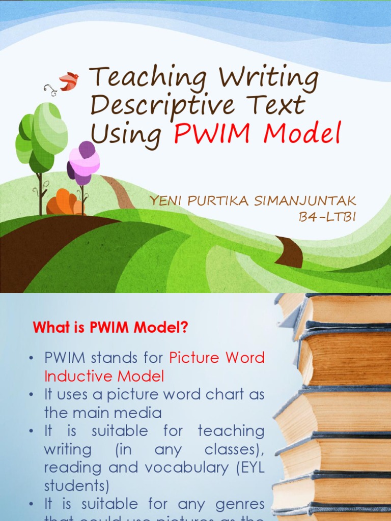 Teaching Writing Descriptive Text Using PWIM Model | PDF | Vocabulary ...