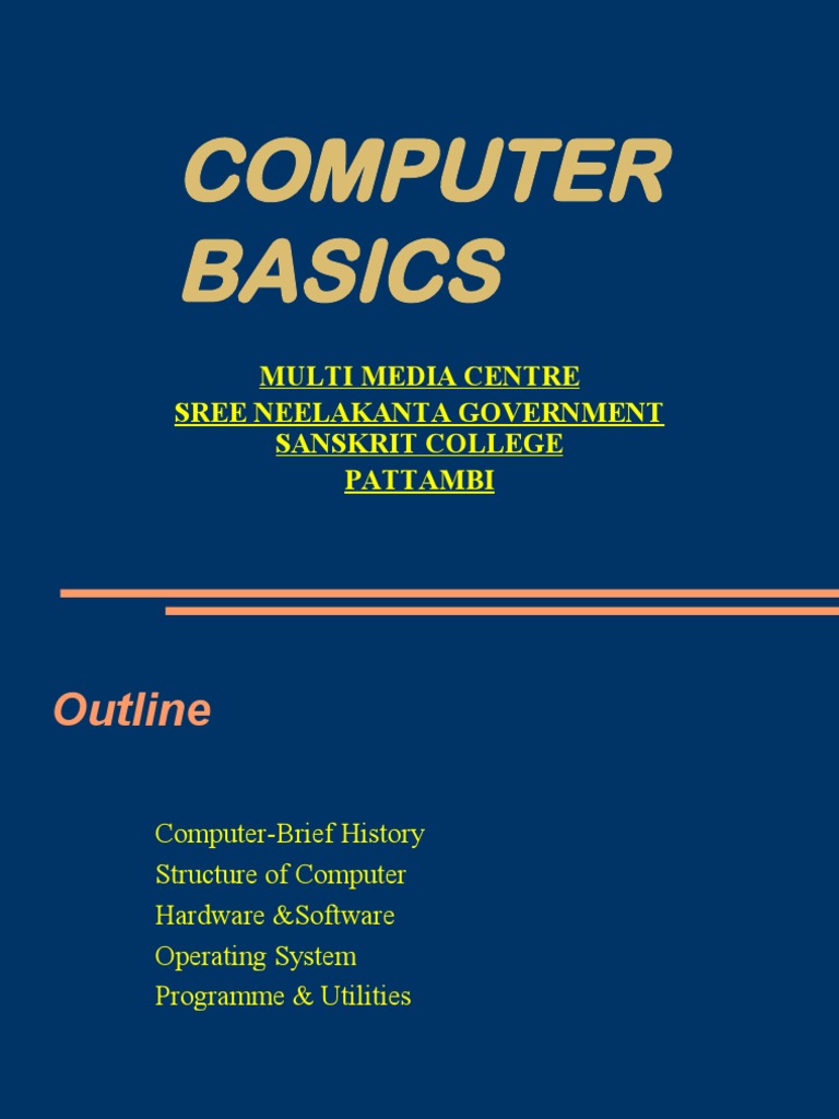 Computer Basics Pdf Computer Data Storage World Wide Web