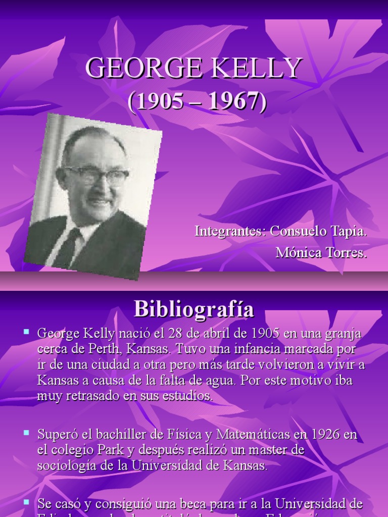 George Kelly | PDF | Science | Teoría
