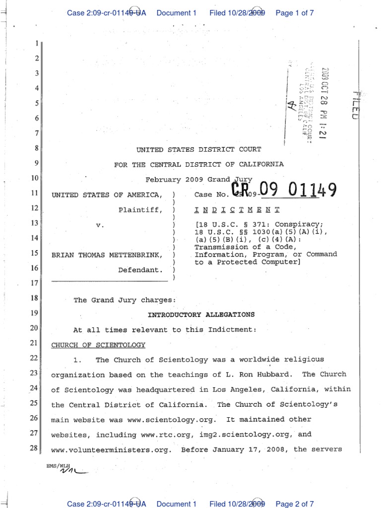 BMF Indictment Overview | PDF | Science & Mathematics