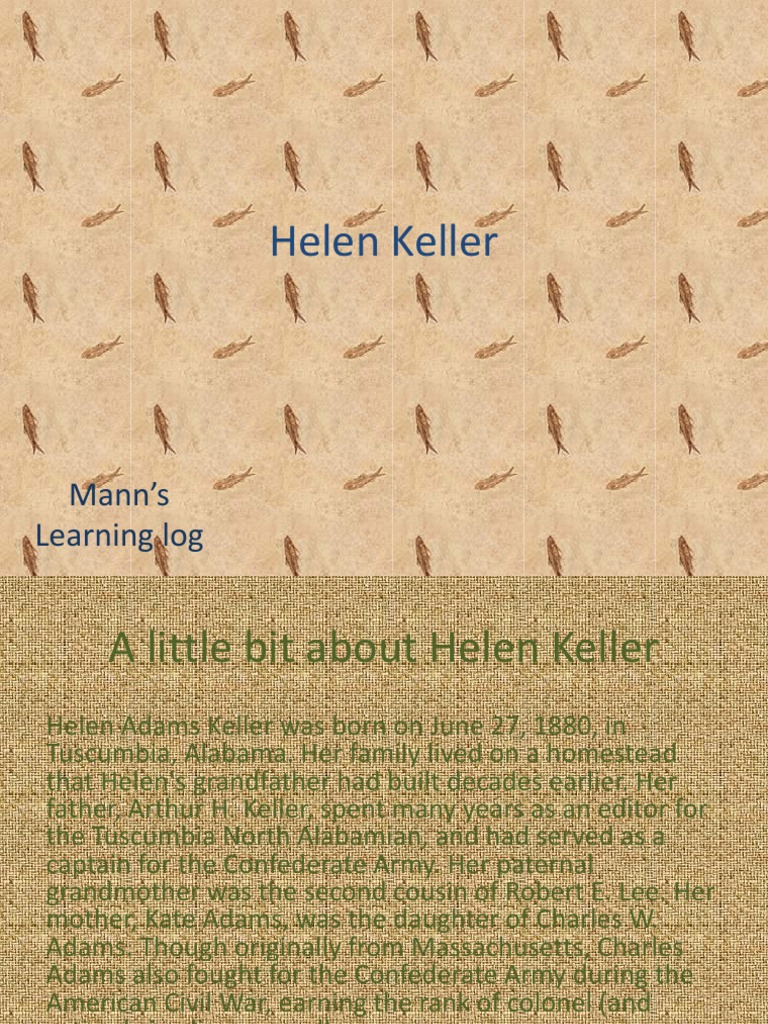 Helen Keller: Overcoming Disabilities | PDF