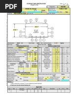 Nozzle Load Calculation Spreadsheet | PDF | Microsoft Excel | Spreadsheet
