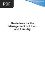 Linen and Laundry Management Guidelines For Hospitals and PDF | PDF ...
