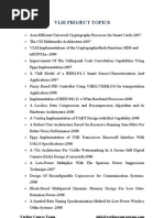 VLSI Verification Engineer Resume | PDF | System On A Chip | Hardware ...