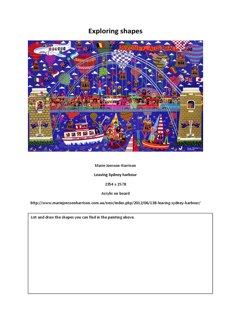 Exploring Geometric Shapes in Art | PDF