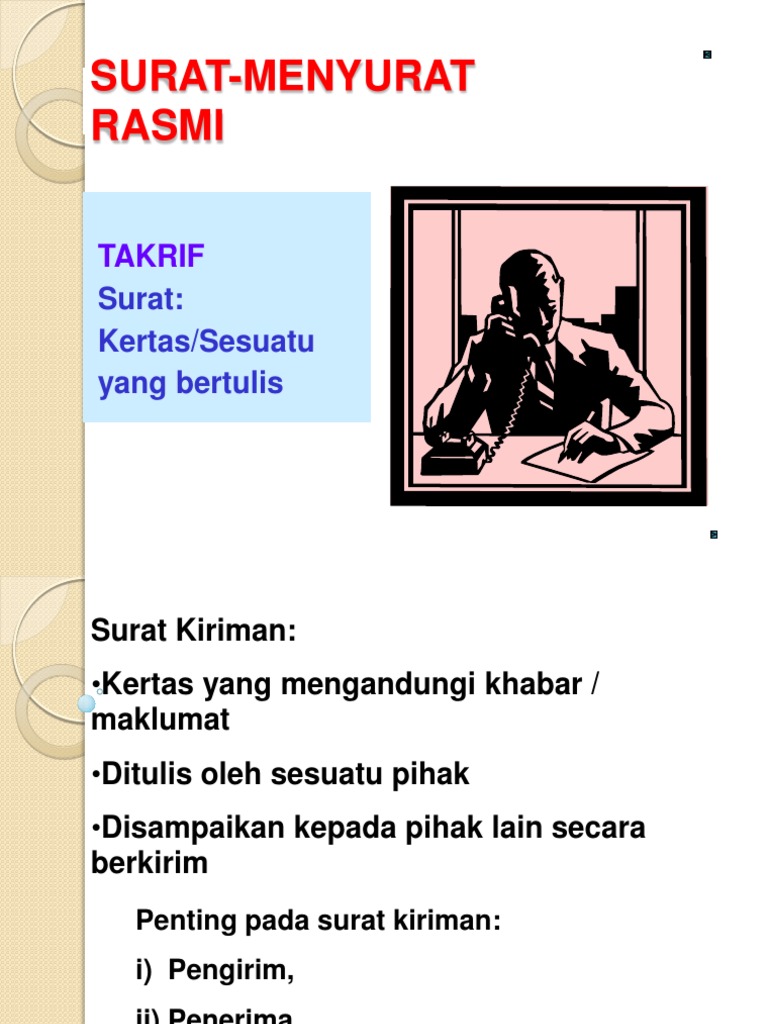 Surat Rasmi | PDF
