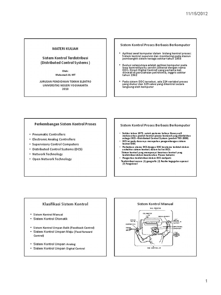 Materi Kuliah DCS | PDF