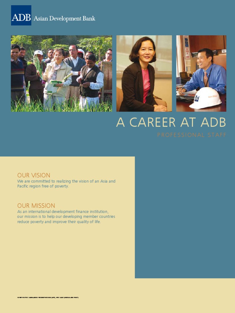 A Career at Adb: Professional Staff | PDF