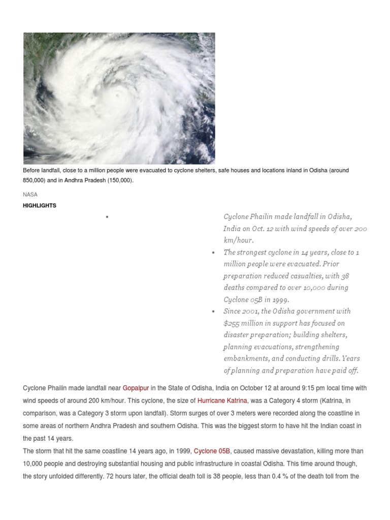 Before Landfall | PDF | Tropical Cyclones | Atlantic Hurricane Seasons