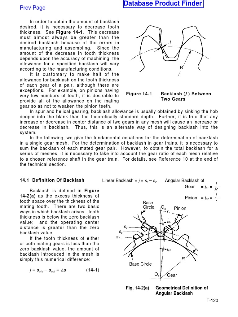 Gear Backlash Calculation Guide | PDF | Gear | Angle