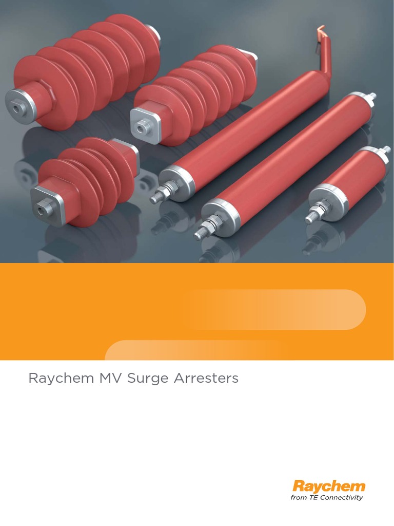 Catalogo Raychem Pararrayos | PDF | Insulator (Electricity) | Zinc Oxide