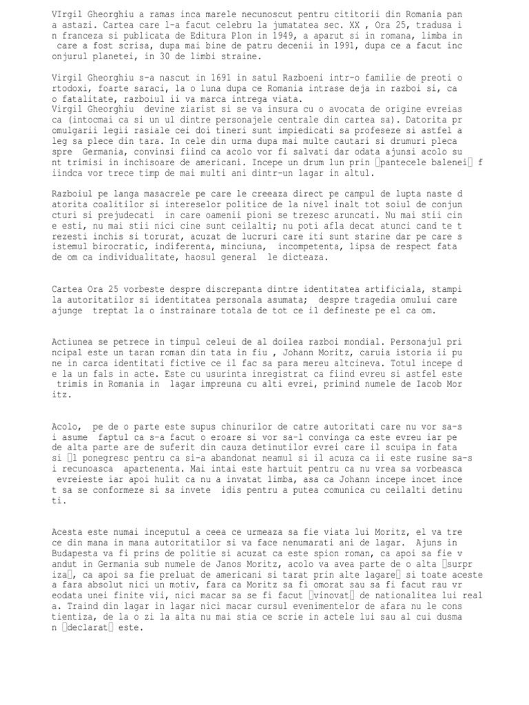 Ora 25 | PDF