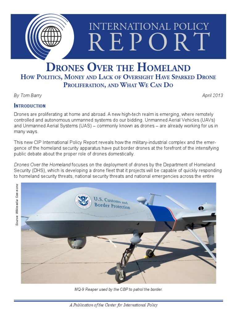 Homeland Security Drones | General Atomics Mq 1 Predator | Unmanned ...