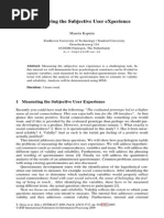 User Engagement Scale (UES) and New UES Short Form | PDF | Factor ...