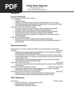 NCAT Resume Template | PDF | Career & Growth