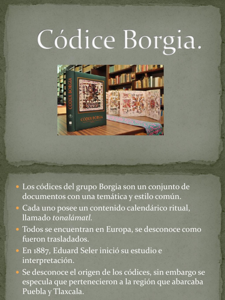 Códice Borgia (Lámina 17) | PDF