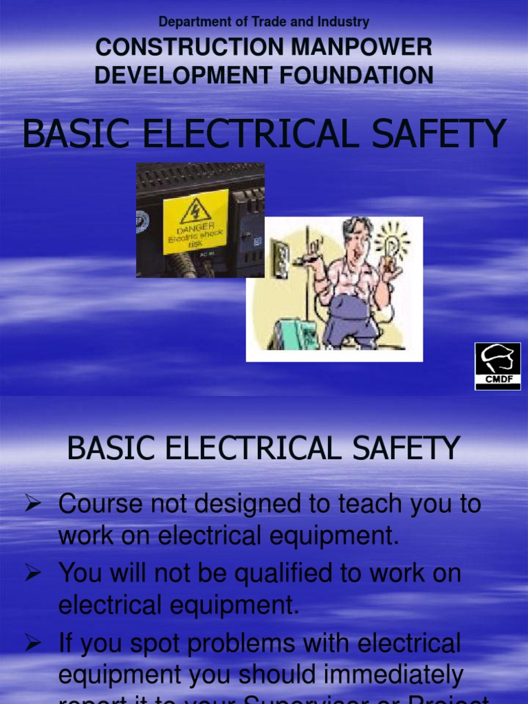 Essential Electrical Safety Guidelines | PDF | Electric Shock | Electricity