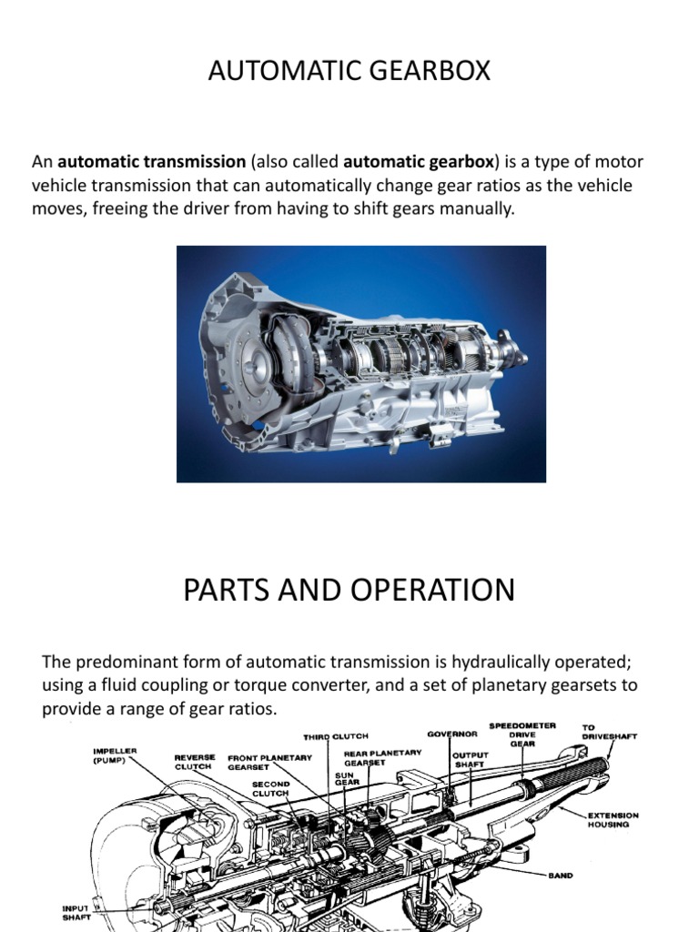 Automatic Gearbox | PDF | Automatic Transmission | Transmission (Mechanics)