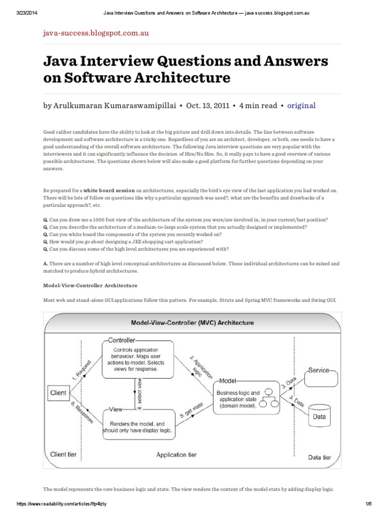 An Overview of Common Java Interview Questions and Answers Regarding ...
