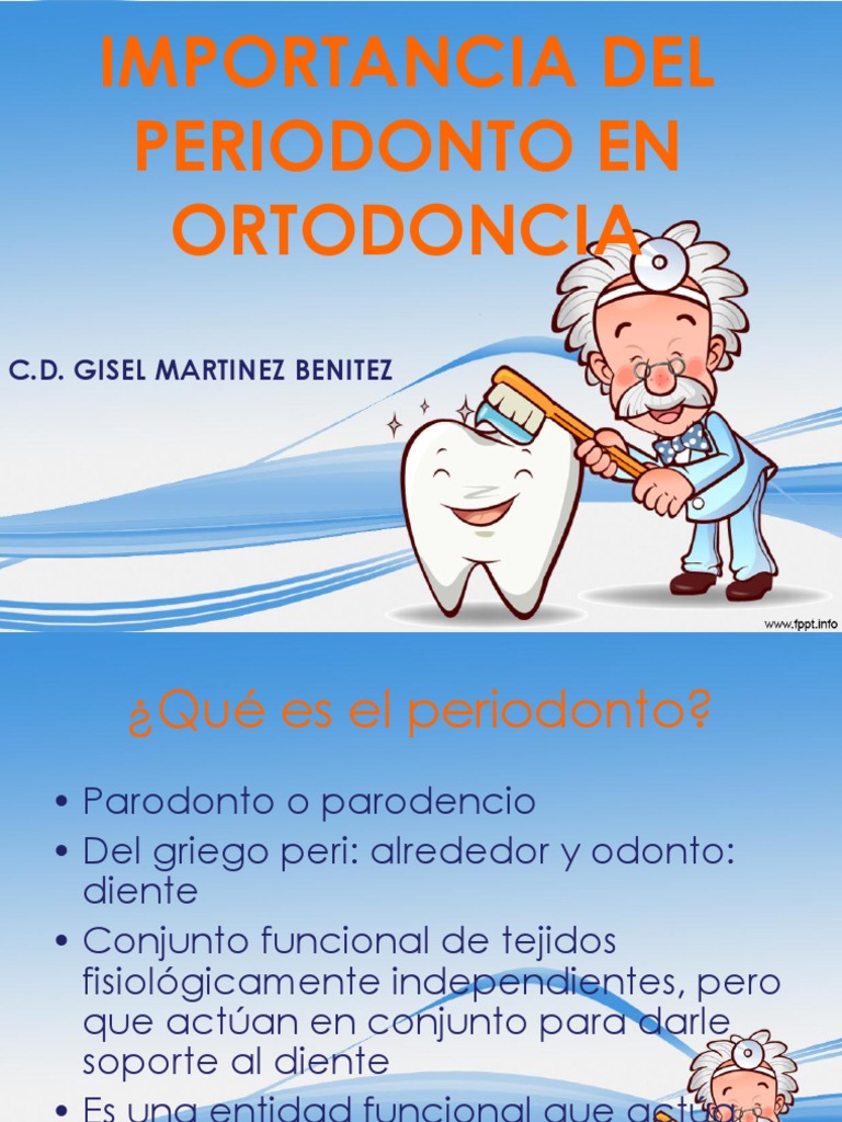 Importancia Del Periodonto | PDF | Diente humano | Hueso