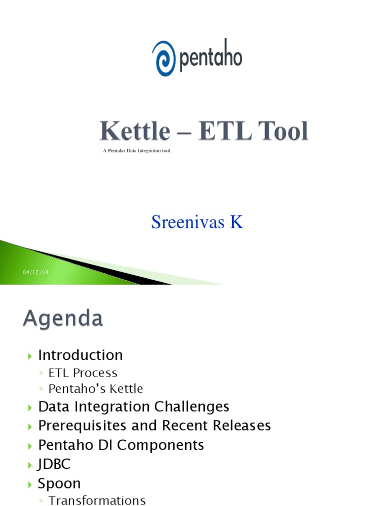 Kettle ETL Tool | Data Warehouse | Java (Programming Language)