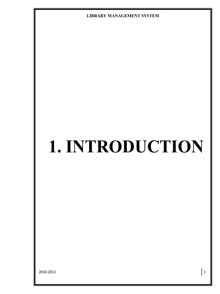 Library Management System | PDF | Microsoft Sql Server | Microsoft Access