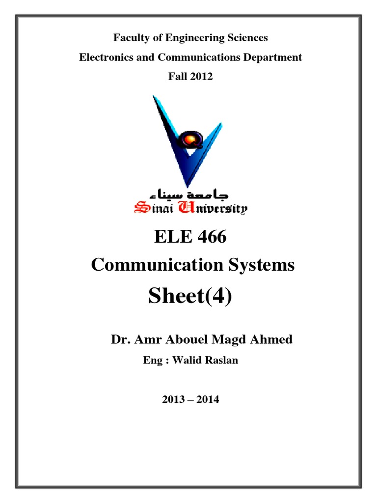 Sheet4 Sol | Download Free PDF | Sampling (Signal Processing) | Spectral Density
