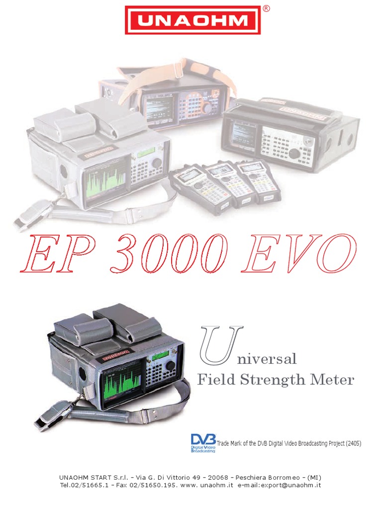Manual - Unaohm Ep3000evo - Rev.1eng | PDF | Very High Frequency ...