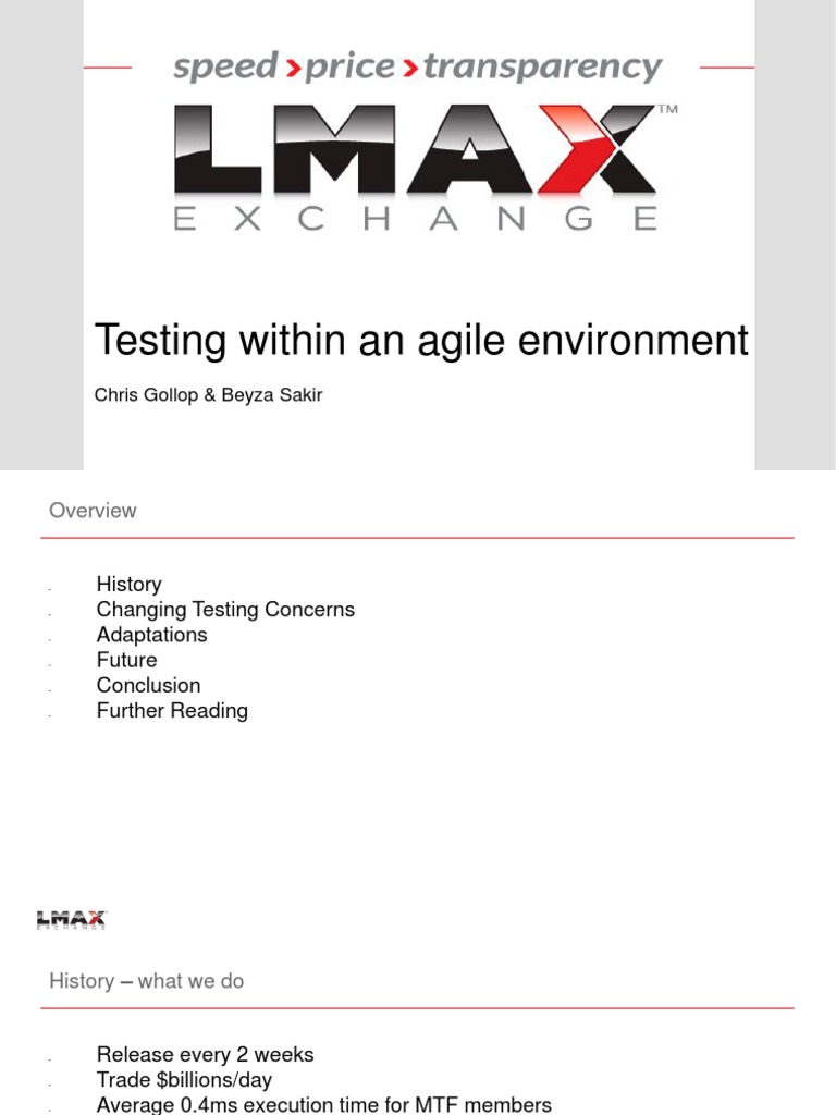 National Software Testing Conference Monday | PDF | Agile Software ...