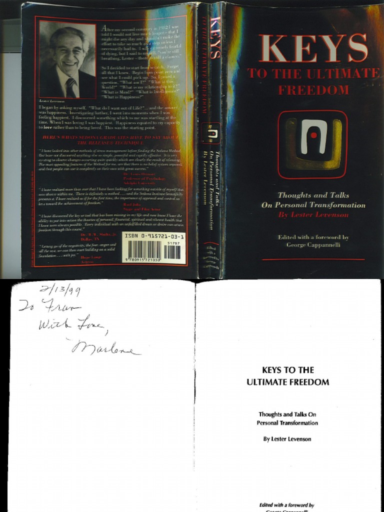 Lester Levenson-Keys to the Ultimate Freedom