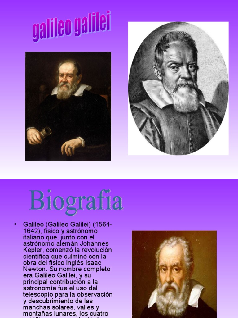 Biografía Para Niños Galileo Galilei Ducksters