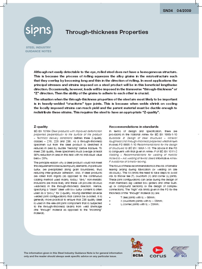 Z35 Steel Quality and Testing Guidelines | PDF | Technology & Engineering