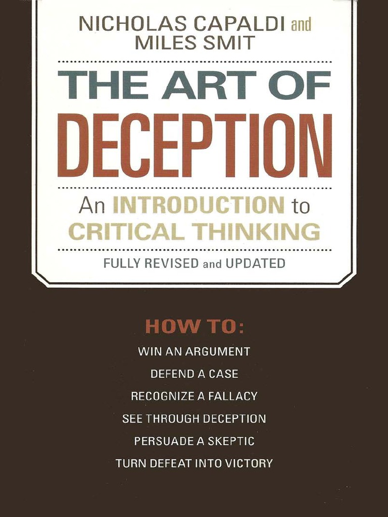 (Nicholas Capaldi) The Art of Deception | PDF