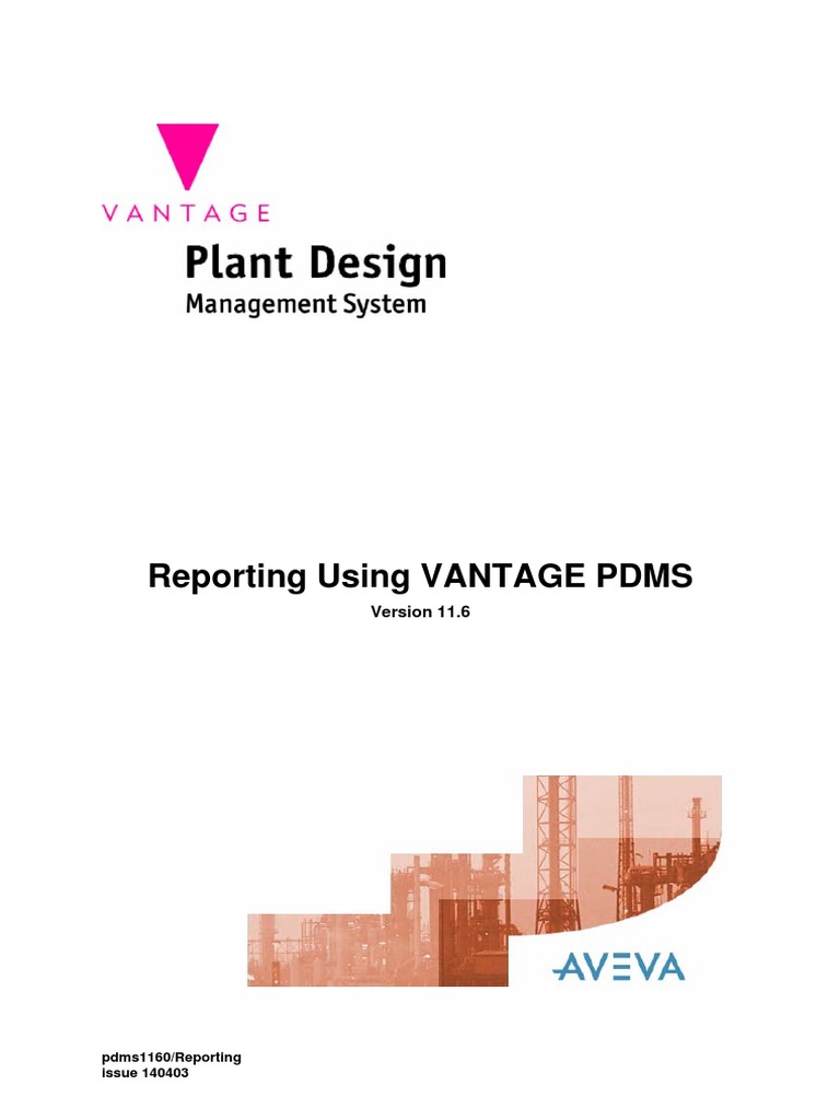 Reporting Using VANTAGE PDMS | Download Free PDF | Command Line Interface | Filename