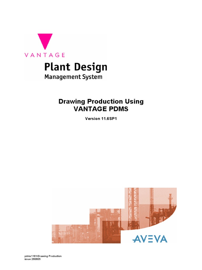 Drawing Production Using Vantage PDMS: Version 11.6SP1 | PDF | Menu (Computing) | Graphical User ...