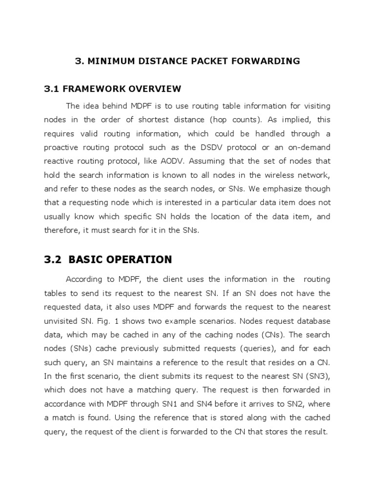 MDPF Algorithm | PDF | Routing | Areas Of Computer Science