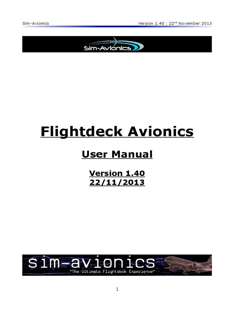 JETMAX User Manual | PDF | Cockpit | Port (Computer Networking)