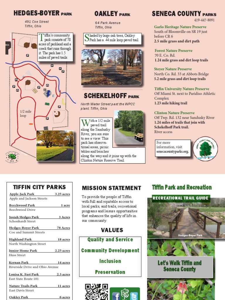 trails brochure pdf | Trail | Parks