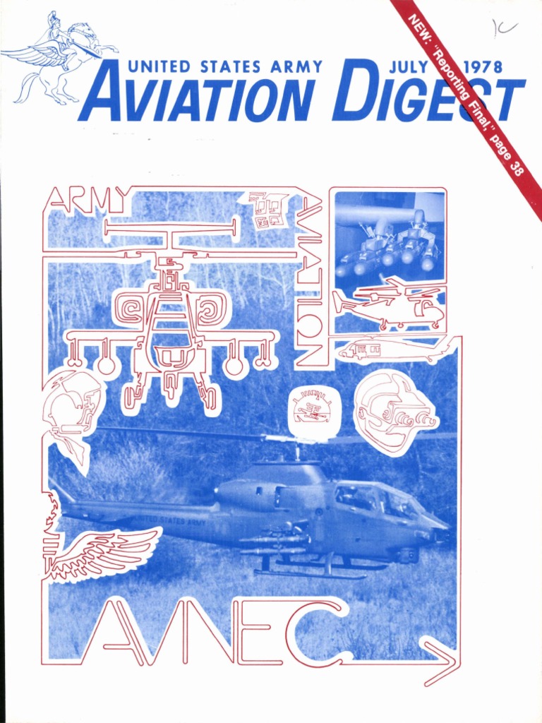 Army Aviation Digest - Jul 1978 | PDF | United States Army ...