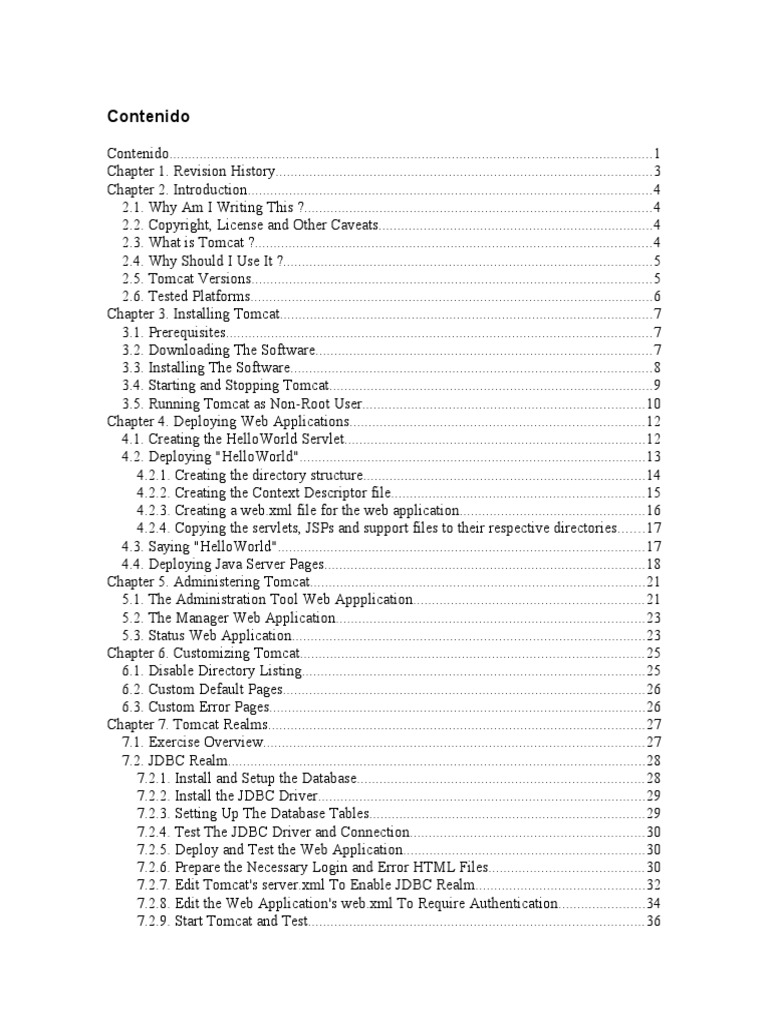 Manual Tomcat | PDF | Java Servlet | Java Platform