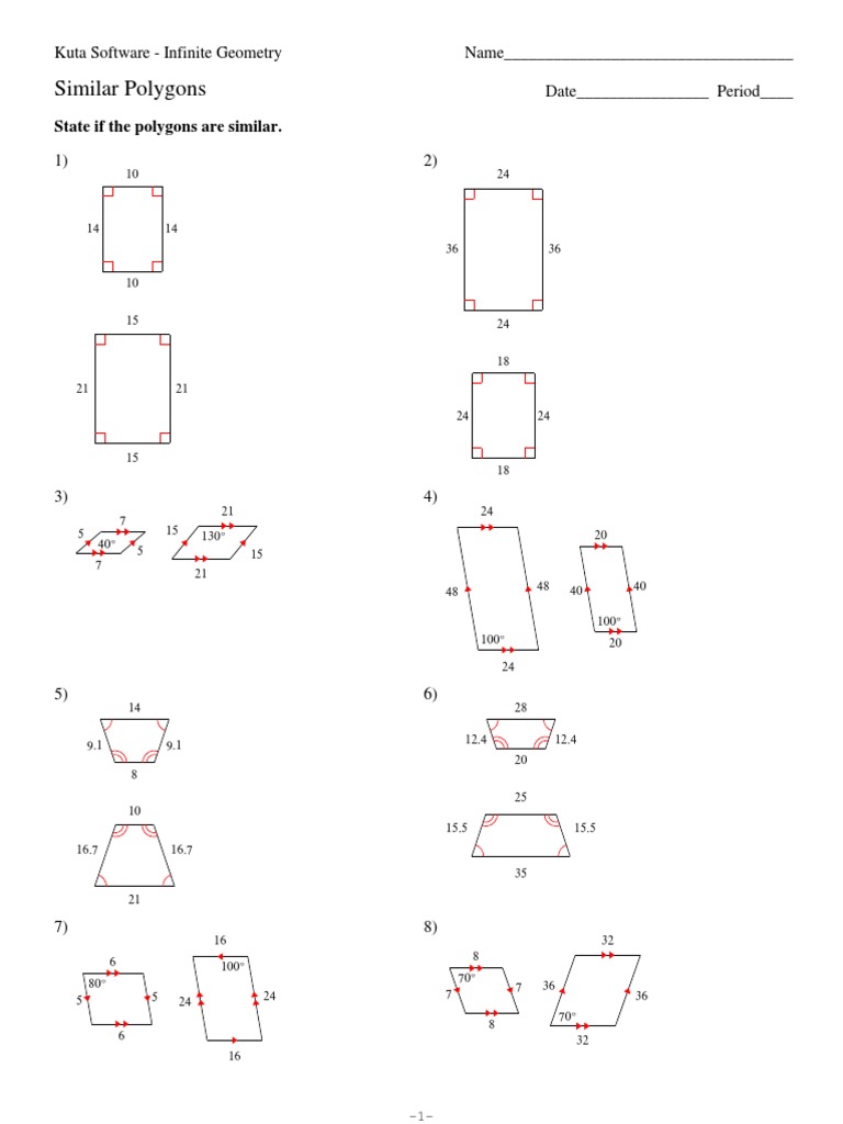7 Similar Polygons | PDF