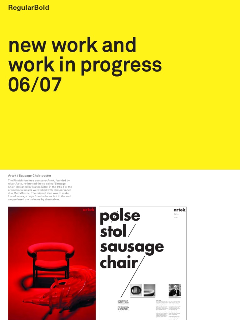 New Work and Work in Progress | PDF | Graphic Design | Art Media