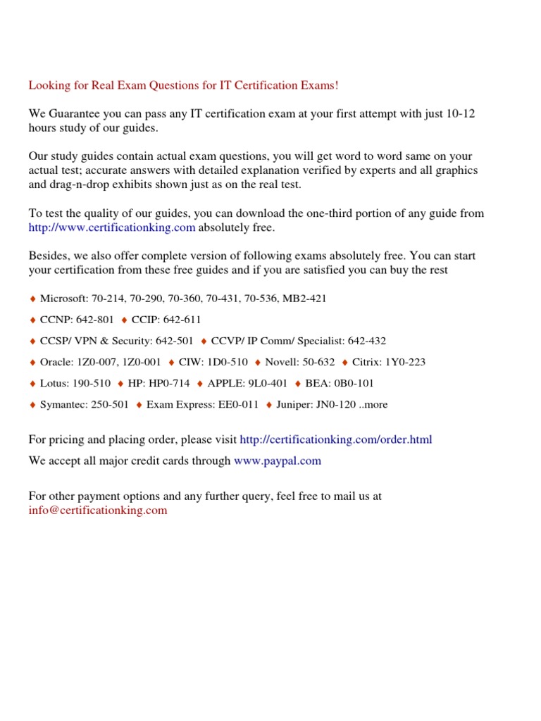 SCJP Questions - 310-055 | PDF | Class (Computer Programming) | Inheritance (Object Oriented ...