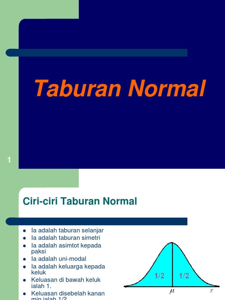 Taburan Normal | PDF