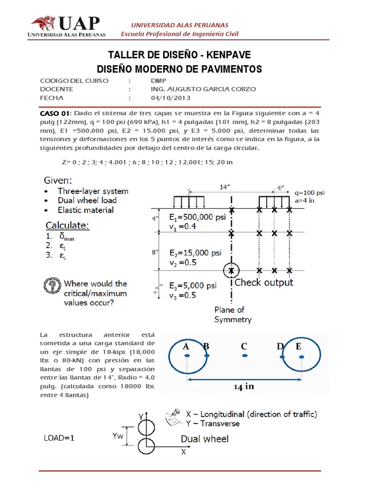 Diseño de Pavimentos con Kenpave | PDF
