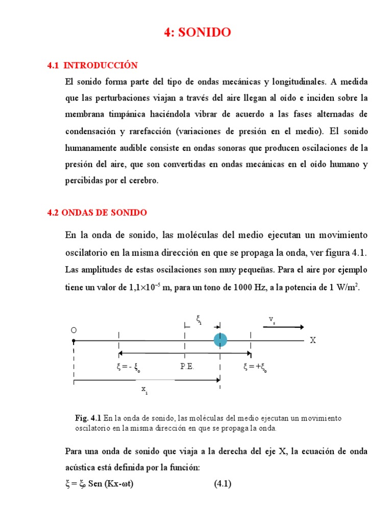 Sonido | PDF | Sonido | Olas