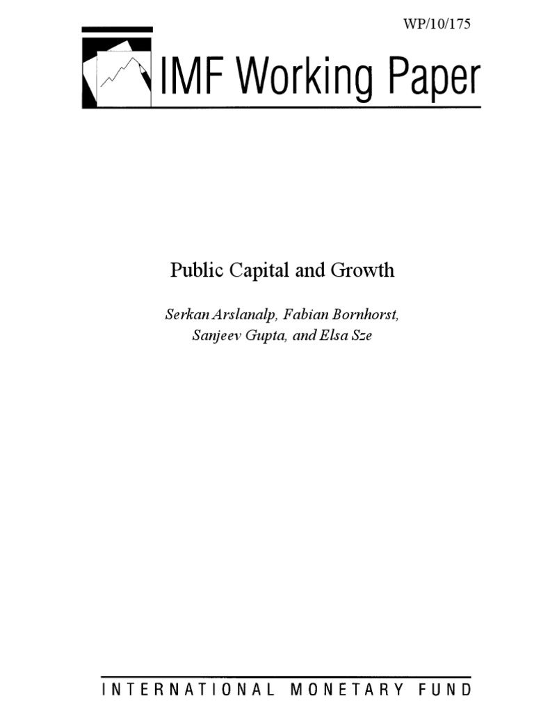 Public Capital and Growth: Serkan Arslanalp, Fabian Bornhorst, Sanjeev ...