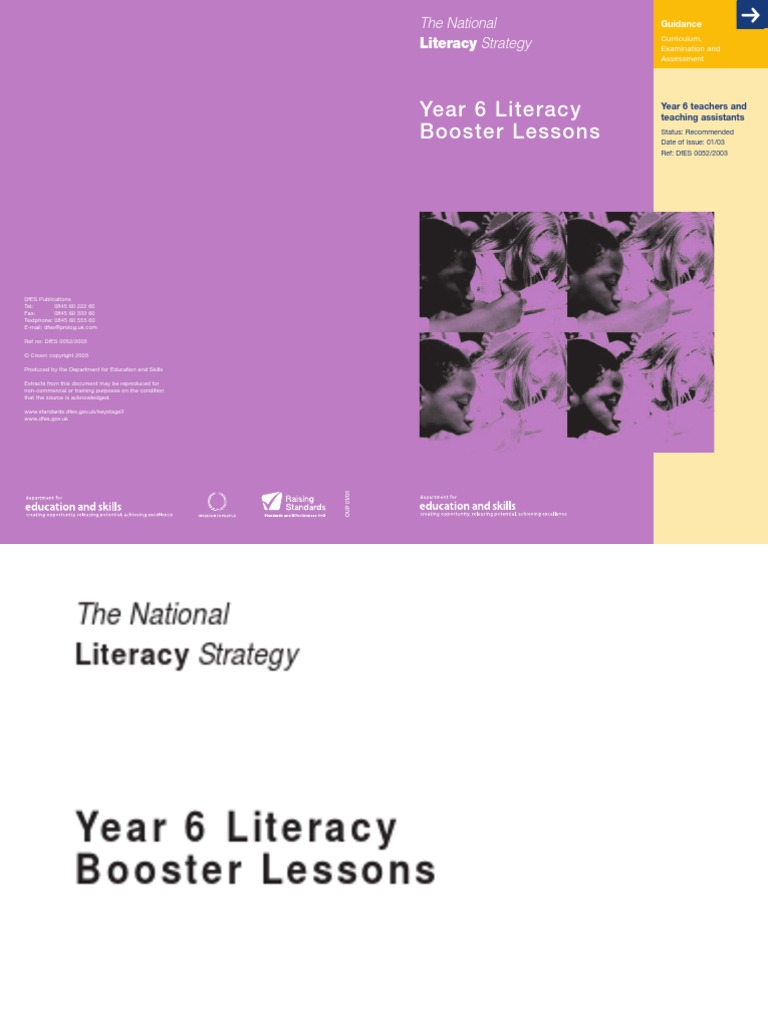 Year 6 Booster Units | PDF | Persuasion | Literacy