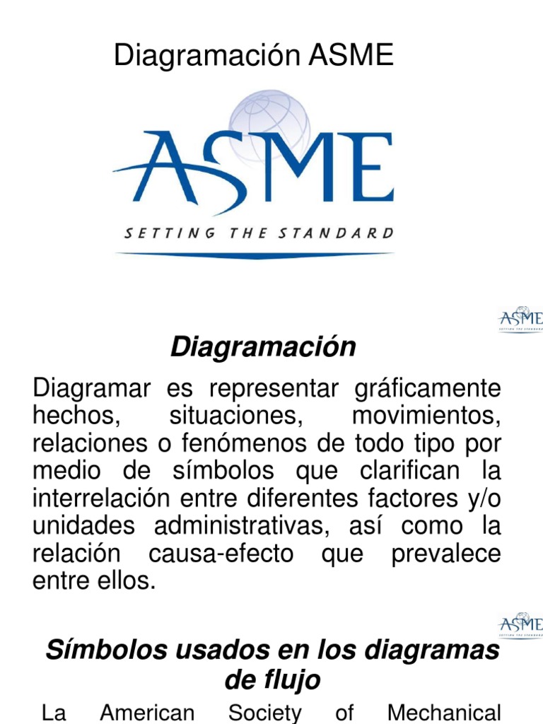 Diagramación ASME | PDF | Computadoras