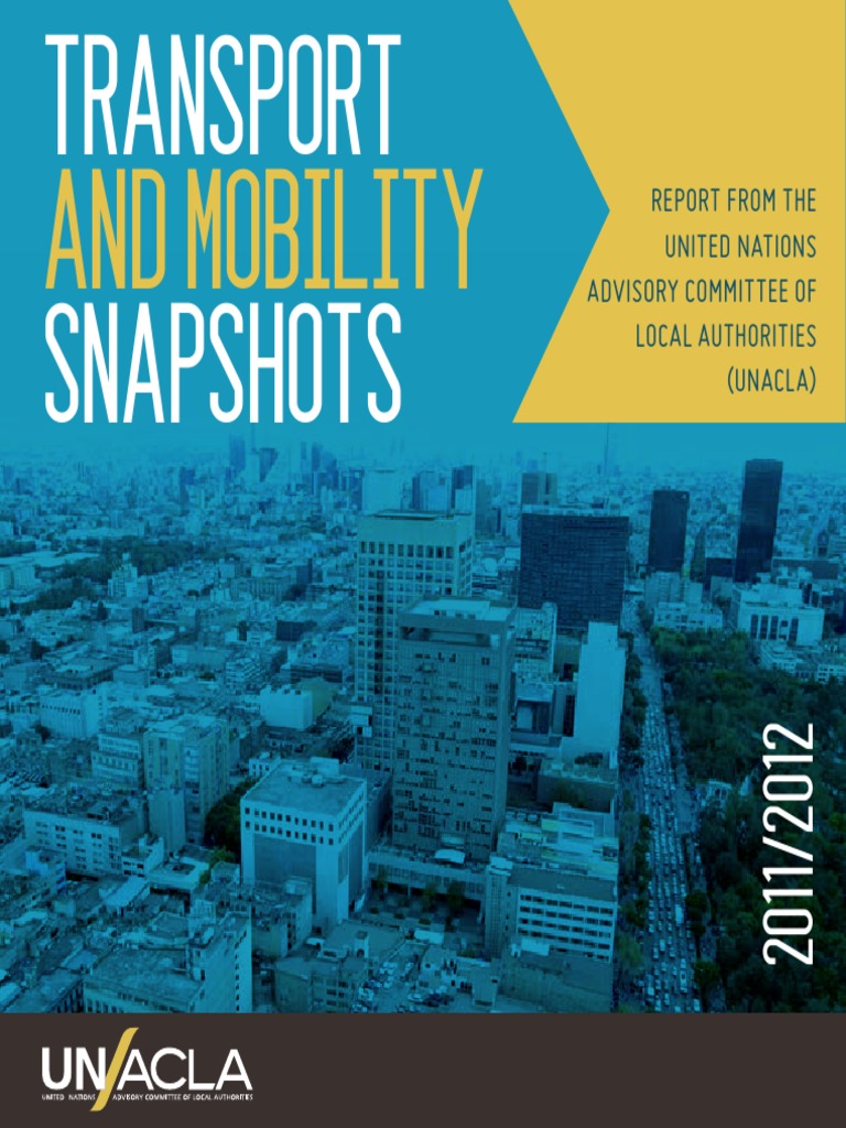Transport and Mobility Snapshots | PDF | Transport | United Nations ...